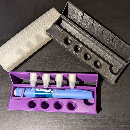 📦 Ozempic/Wegovy Travel Case・ STL File for 3D printing・Cults