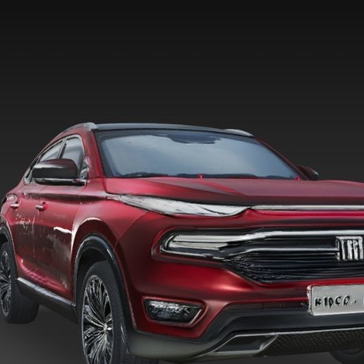 🚗 Fiat Fastback - Premium SUV Coupe Edition fiat toro・ STL File for 3D ...