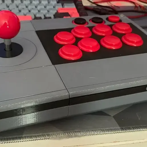 🕹️ FightStick (Inspired by the 8Bitdo)・Free STL File for 3D printing・Cults