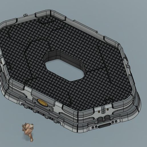 🏗️ Tau Tower Base・ 3D File for 3D printing・Cults