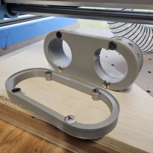 🌬️ Bauer Router CNC Dust Boot・Free STL File for CNC machining - Laser ...