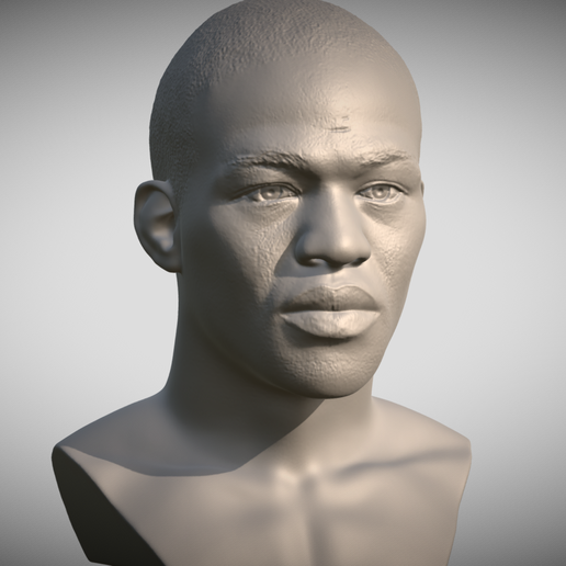 👤 Jon Jones bust for 3D printing・ STL File for 3D printing・Cults