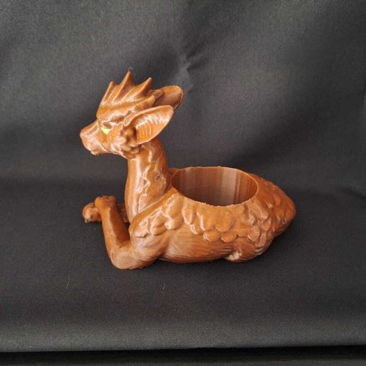 STL file Dragon Planter 🐉 ・Design to download and 3D print・Cults