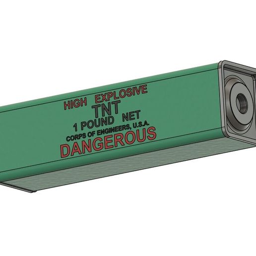 STL file One Pound TNT US - Dummy 💷 ・3D printer model to download・Cults