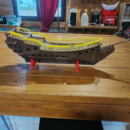 3D printed Pirate ship • made with anet a8 plus・Cults