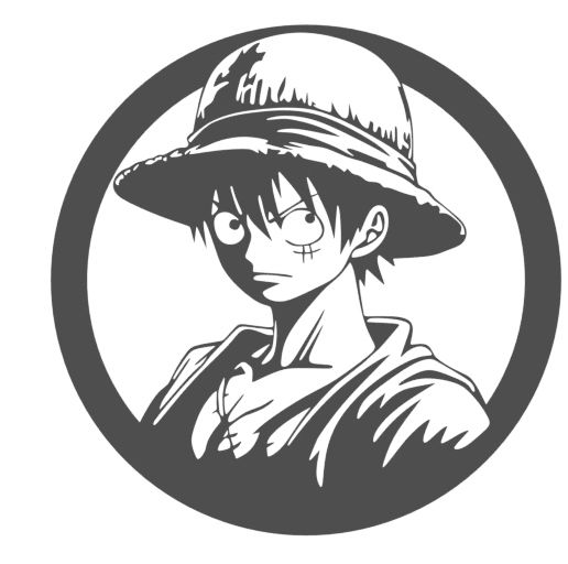 STL file One Piece Monkey D. Luffy 🐒 ・3D printer model to download・Cults