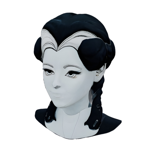 3D file Stylized Female Character Bust Collection ♀️ ・3D printing idea ...