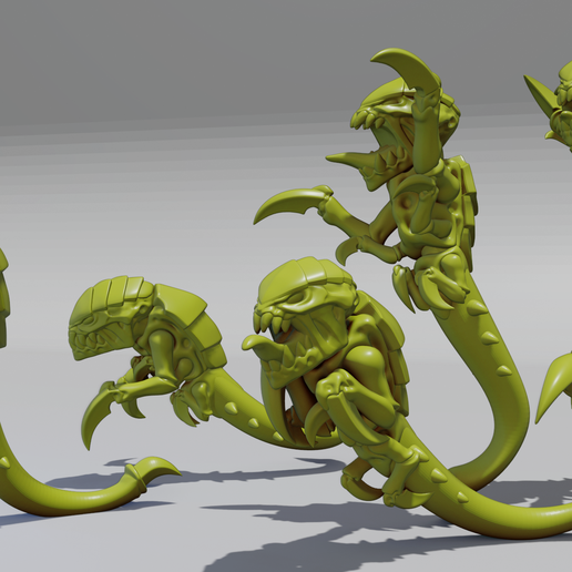 ⚔ Tyranid Rippers・Free STL File for 3D printing・Cults