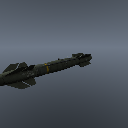 STL file AASM 250 HAMMER (SBU 38) guided bomb 🔨 ・3D printable design to ...