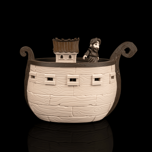 🧸 Noah's Ark・ STL File for 3D printing・Cults