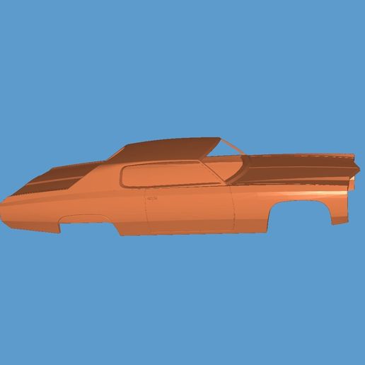 👽 1973 impala・ STL File for 3D printing・Cults