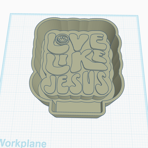 ️‍🔥 Love like Jesus・ STL File for 3D printing・Cults