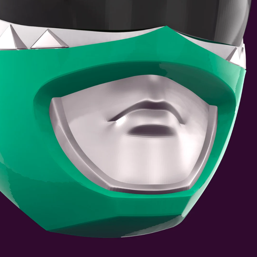 🆕 New Sculpt Mighty Morphin Power Rangers Green Ranger Helmet 3D File ...