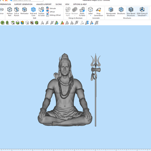 📁 Shiva 3D file・ STL File for ・Cults
