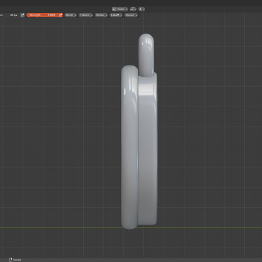 🗝️ Colonial Marines Logo - Keyring・ 3D File for 3D printing・Cults