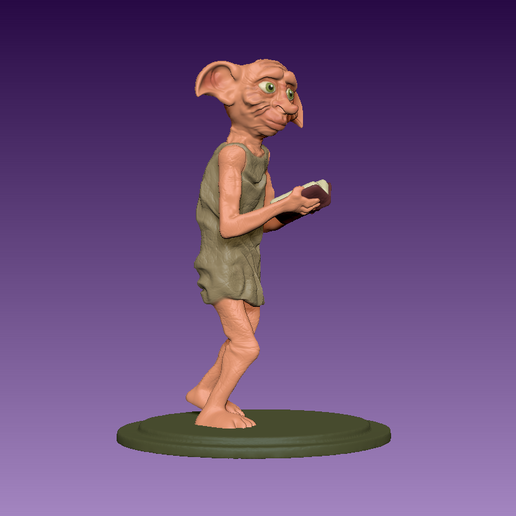 STL file dobby cute pose from harry potter 🦹 ・3D print design to ...