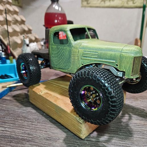 🪖 1/18th scale cr18, trx4m scx24 power wagon・ STL File for 3D printing ...