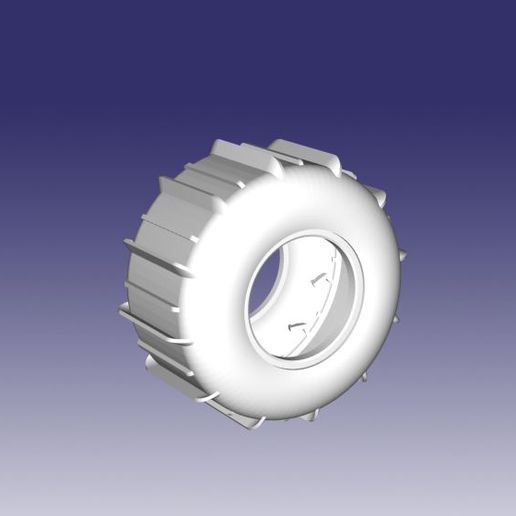 STL file Sand paddle tire rear 👽 ・Template to download and 3D print・Cults