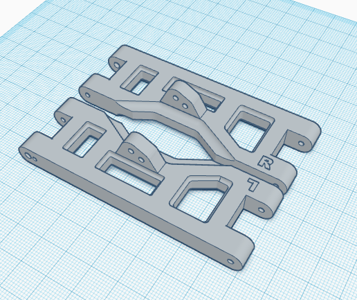 Free 3D file ECX Front A-Arms & Bulkhead, 2WD Circuit, Ruckus, Torment ...