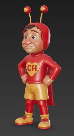 🎲 Chapulin colorado・ STL File for 3D printing・Cults