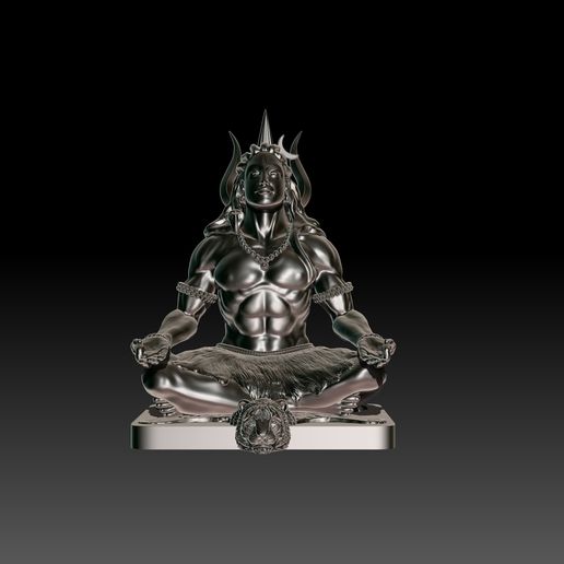 🗿 Adi Yogi 3D Model for 3D printing 3D print model・ STL File for 3D ...