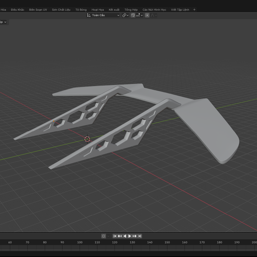🌆 Spoiler lamborghini revuelto・ STL File for 3D printing・Cults