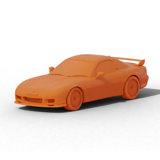 Archivo STL Mazda RX7 listo para imprimir en 3D 🚗 (OBJ)・Design para ...