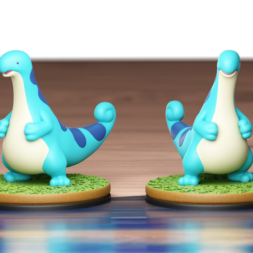 👾 Palworld Relaxaurus #085 FanArt・ STL File for 3D printing・Cults