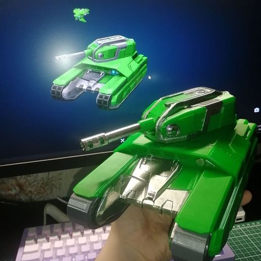 🎲 Tanki online | WASP SMOKY HD・Free STL File for 3D printing・Cults