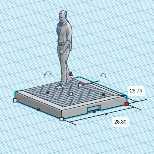 STL file Sidewalk 3 (group) 1:64 scale 🚶 ・3D printable model to ...