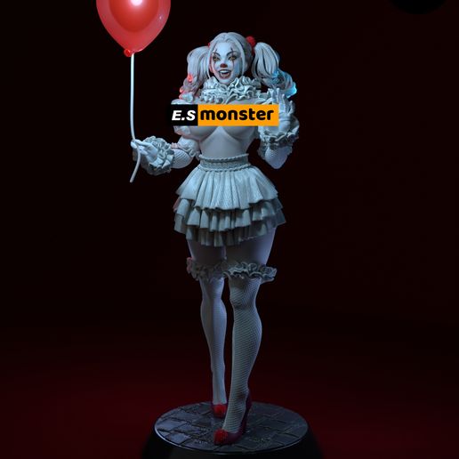 🤡 IT_Joker CHARACTER BY ESM・ 3D File for 3D printing・Cults