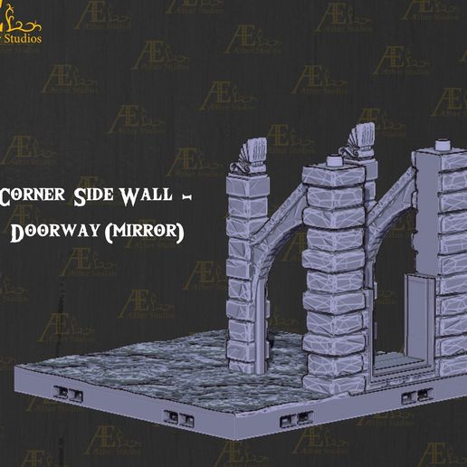 ⛪ AEGOTH02 - Gothic Expansion Towers・ 3D File for 3D printing・Cults