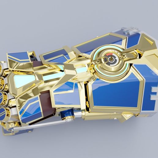 3D file Vi’s Atlas Gloves – Arcane / League of Legends 🧤 ・3D print ...