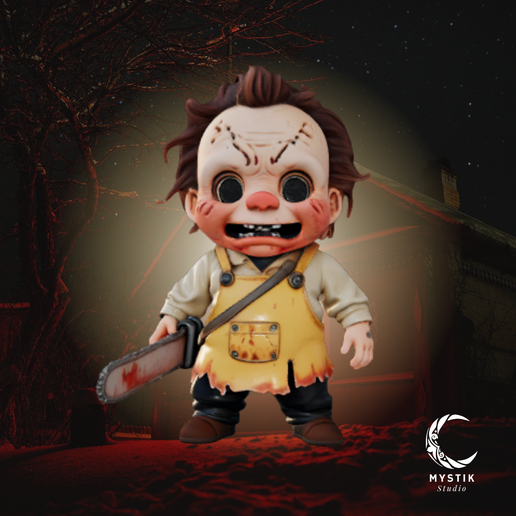 🎬 Horror Chibi Collection - 7 horror movie icons・ STL File for 3D ...