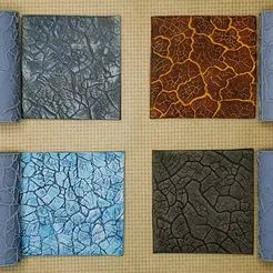 STL file Brick Texture Clay Tile Roller Set 🧱 ・3D printable design to download・Cults