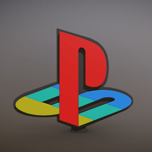 🎮 Playstation Logo・ STL File for 3D printing・Cults