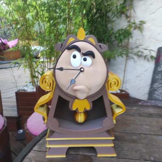 🕰️ Clock "Big Ben" from Disney's "Beauty and the Beast", "Big Ben ...