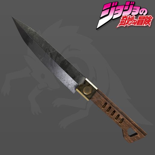 🔪 Dio Brando cuchillo de JoJo Bizarre Adventure para cosplay modelo de ...