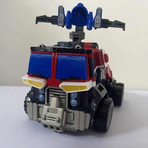🤖 Energon Optimus Prime Chest Windows Remake / Replacement ...