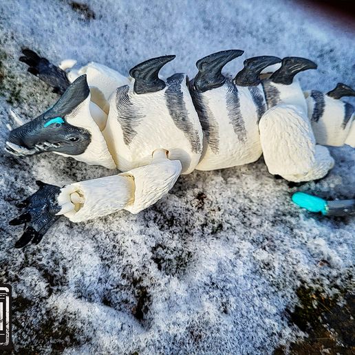 👽 Articulated Snowstalker - Subnautica・ 3D File for 3D printing・Cults