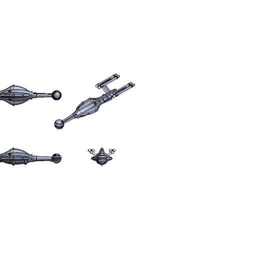 Arquivo grátis STL Cruzador Pesado Avançado Sathar ️ ・modelo para ...