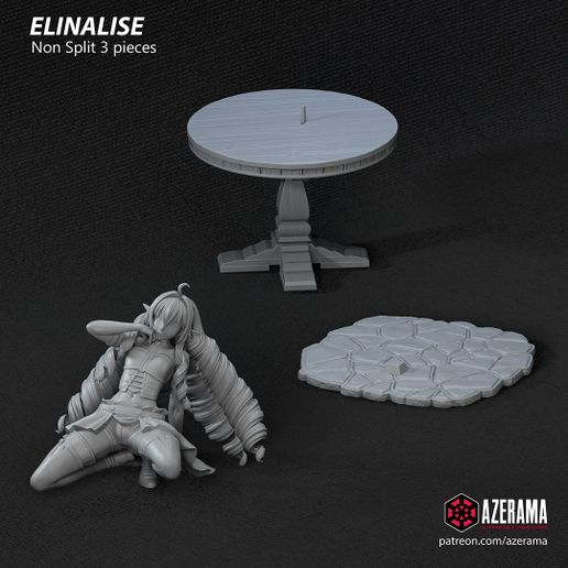 🍾 Elinalise STL Ready for 3D Printing・ 3D File for 3D printing・Cults