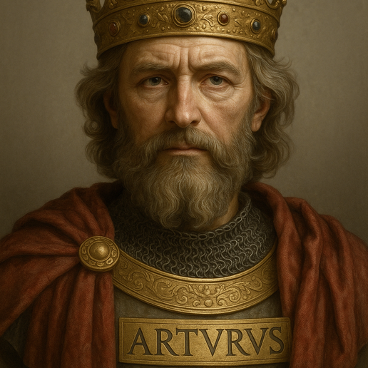 🤴 3D King Arthur Model・ 3D File for 3D printing・Cults