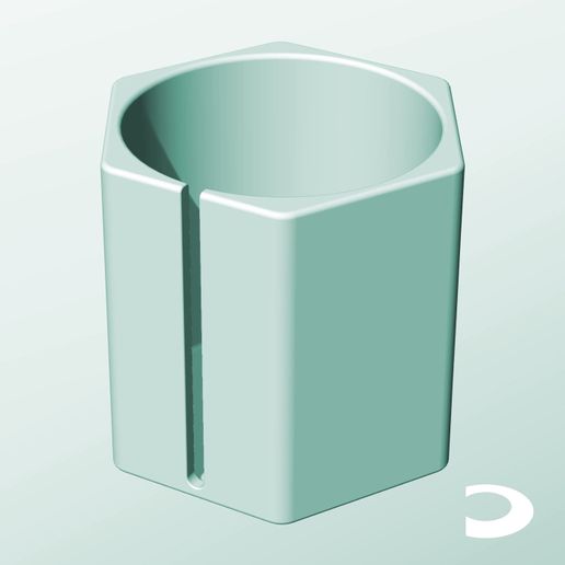 Free STL file CS162-180-S Slotted Modular Stacking Storage Boxes Bins ...