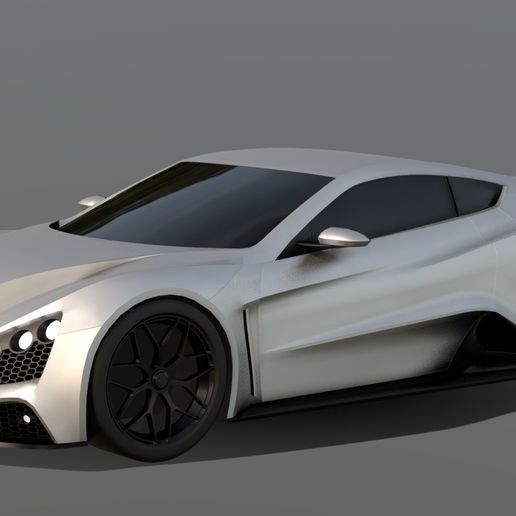 STL file 2009 Zenvo Racing car 🚗 ・Model to download and 3D print・Cults