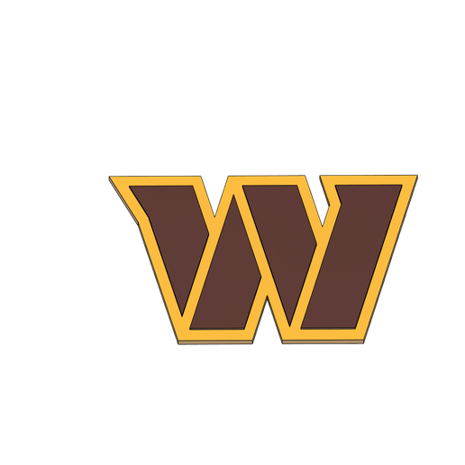 🏈 Washington Commanders Logo・ 3D File for 3D printing・Cults