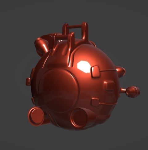 STL file Batysphere submersible bioshock 🌆 ・3D print design to download ...