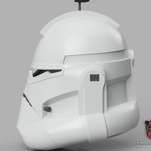 🐺 Commander Wolf Wolffe Wolve Season 4-7 Animated Clone Trooper Helmet ...