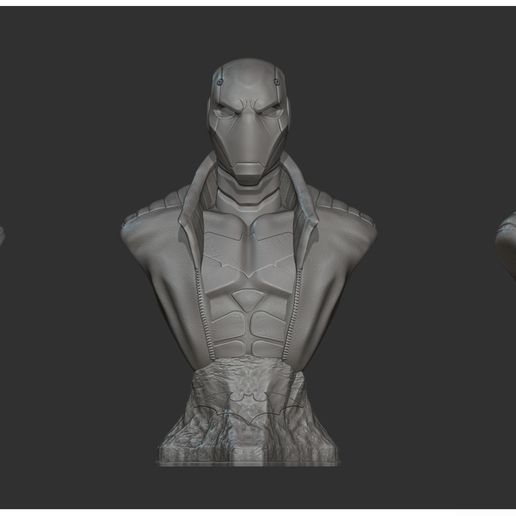 👤 red hood bust fan art・ STL File for ・Cults