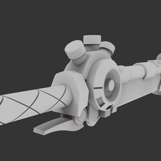 🔫 Arcane Last Stand Ekko weapon - League of legends・ STL File for 3D ...